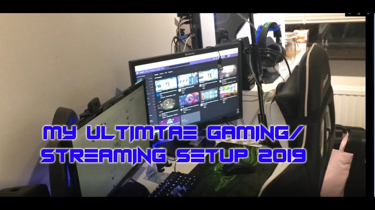 MY ULTIMATE GAMING/STREAMING SETUP!!(2019) - YouTube