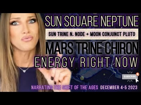 Sun square NEPTUNE + Sun trine N. node + Mars trine Chiron - DIVINE ...