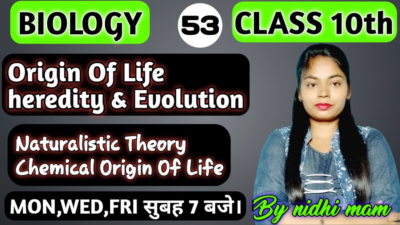 Abiogenic Theory || Naturalistic Theory || Chemical Origin Of Life ...