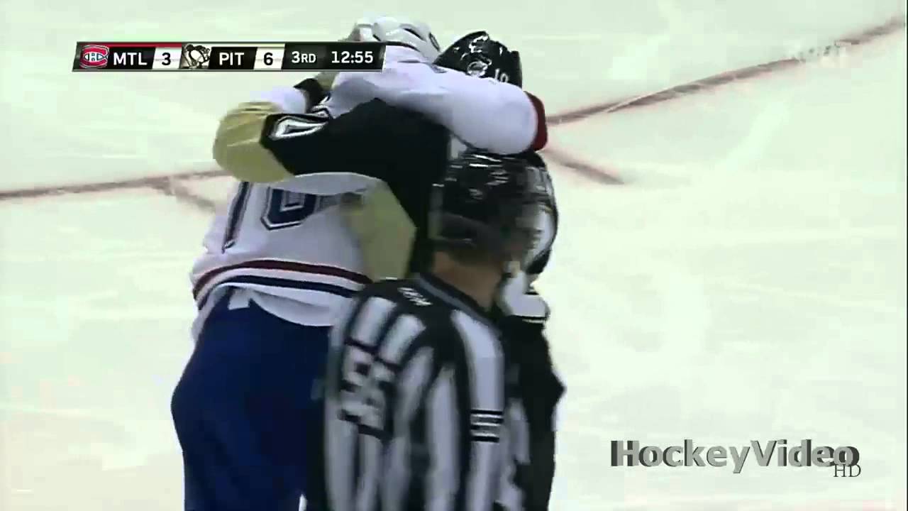 P.K. Subban vs Brenden Morrow fight . Apr 17, 2013 - YouTube