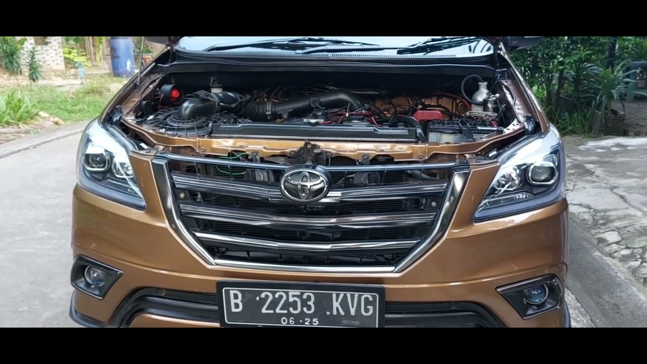 Ganti air radiator innova bensin, DIY - YouTube