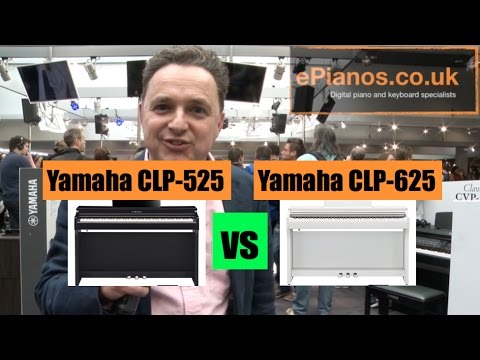 Yamaha CLP525 vs CLP625 Clavinova comparison - What piano should I buy ...