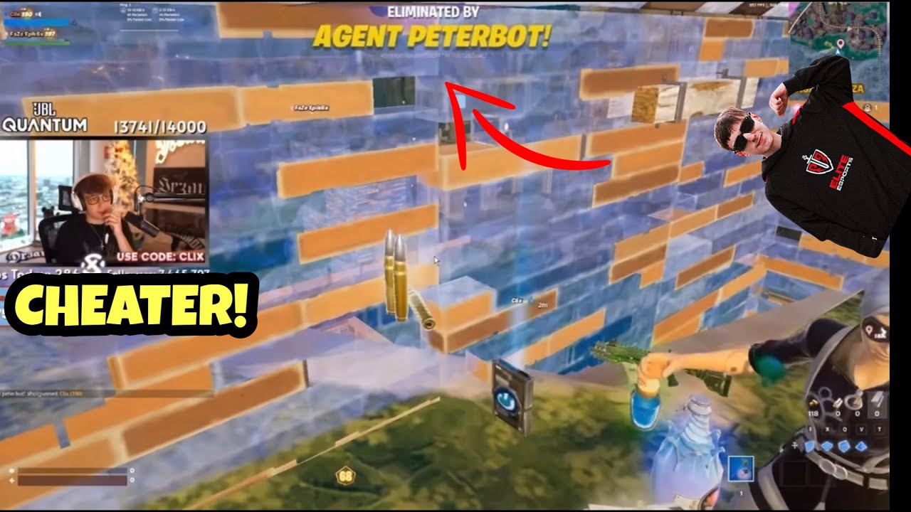 Peterbot CLIPPING PROS In The DUO CASH CUP FINALS For 8 Minutes ...