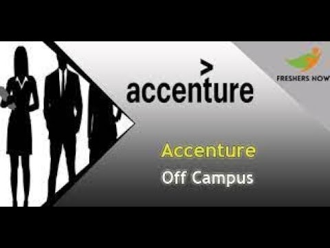 Accenture off campus drive 2021-Accenture Recruitment Process 2021 ...