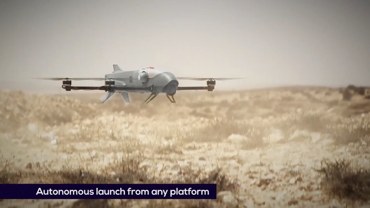 IAI’s ROTEM – Tactical Multirotor Killer Drone - YouTube