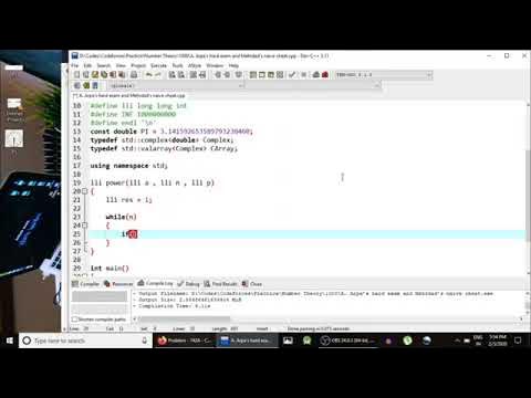 L10.1 : Arpa's Exam and Mehardad's Naive Cheat (Codeforces) | Number ...