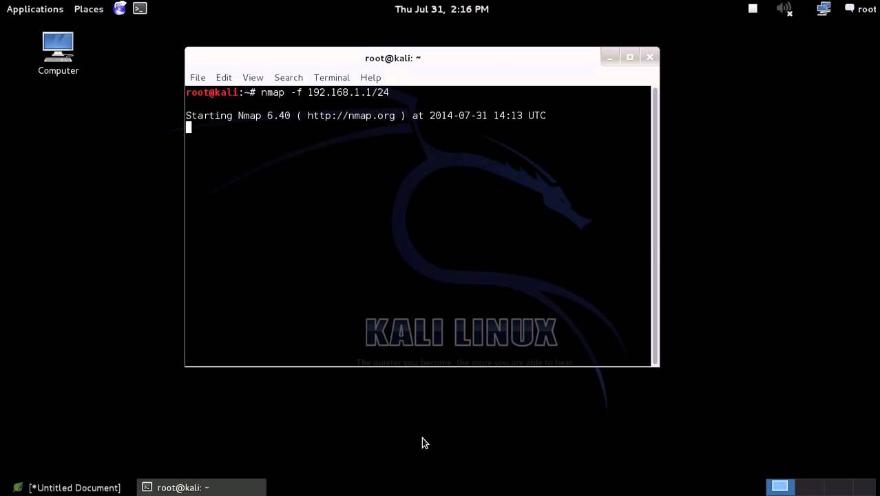 How to scan local network and get the ip address - YouTube