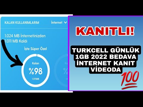 TURKCELL YEPYENİ BEDAVA İNTERNET 1GB ALMA KANITLI 💯 SONUNA KADAR İZLEMEZSEN YAPAMAZSIN📌