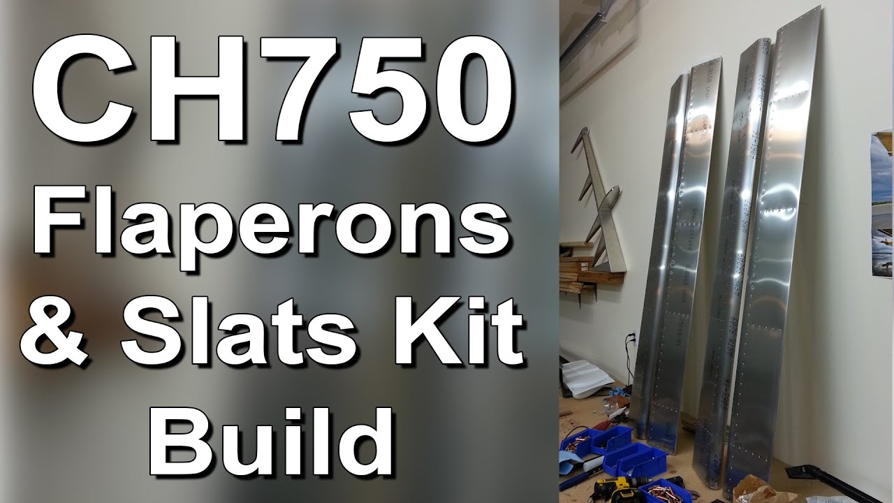 Zenith STOL CH750 - Flaperons and Leading-Edge Slats kit - YouTube