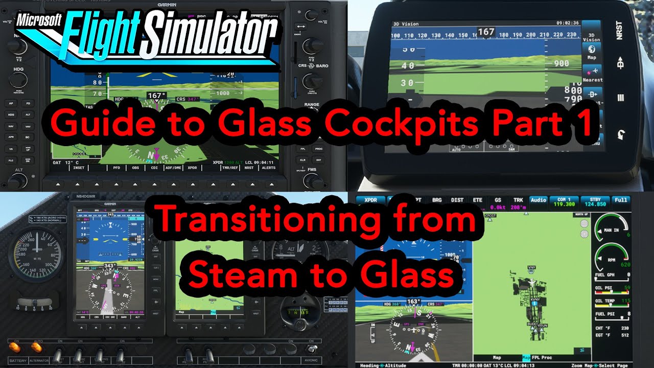 MSFS Guide to Glass Cockpits from A to Z Part 1 Transitioning from ...