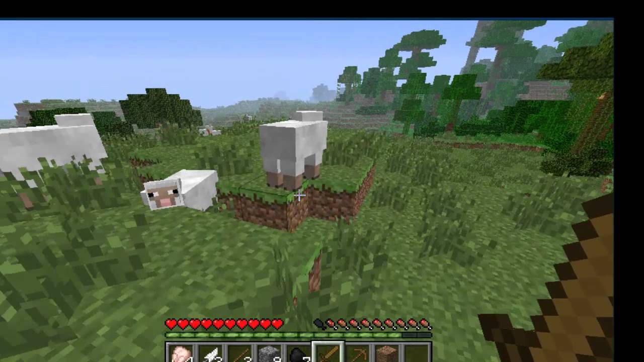 PROBANDO EL MUNDO CUADRADO MINECRAFT xD - YouTube