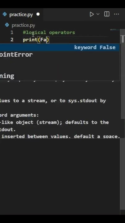 Logical Operators False Or False Python Pythoncode Coding Youtube
