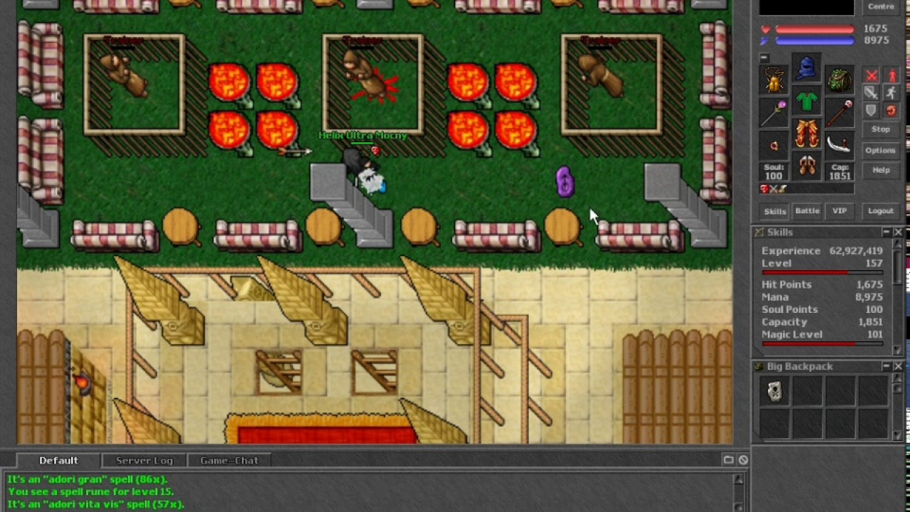 Tibiafun Ots - Wiecej z sd niz z czaru (wieksze damage) - YouTube