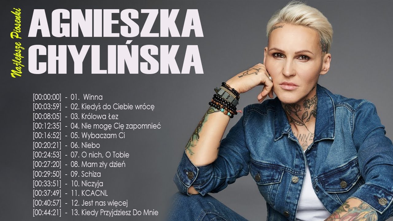Najpopularniejsze Utwory Agnieszka Chylińska ♫ Agnieszka Chylińska ...
