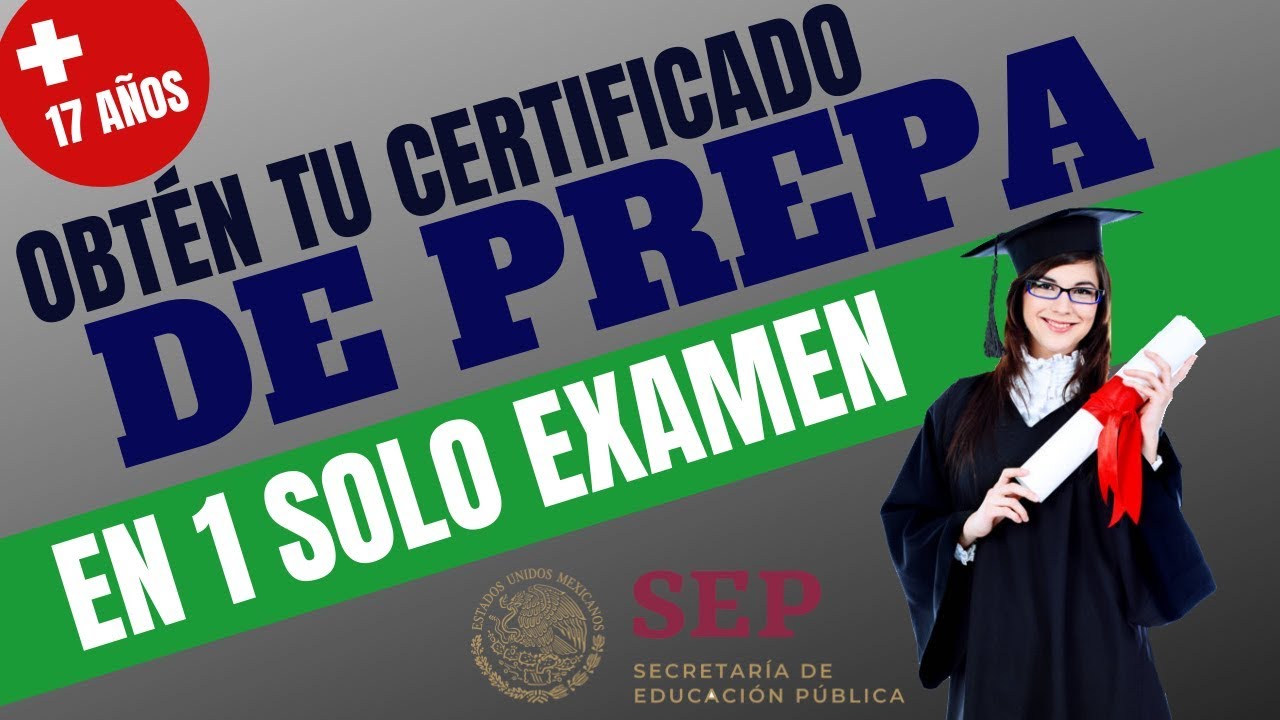 PREPA EN 1 SOLO EXAMEN - YouTube