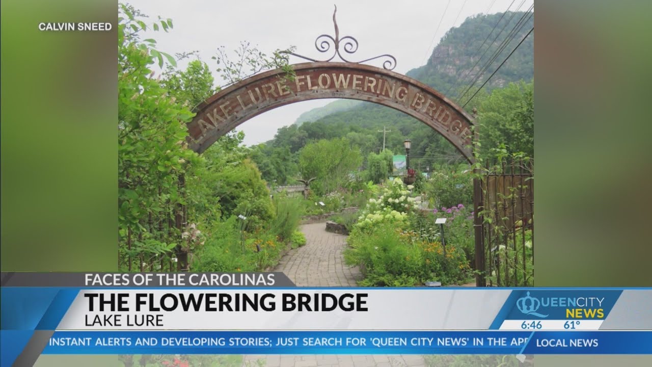 Beloved Lake Lure Flowering Bridge destroyed by Helene - YouTube
