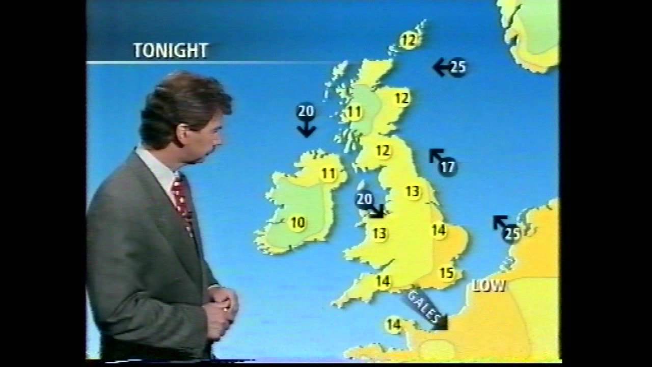 BBC Weather 7th September 1995 - YouTube