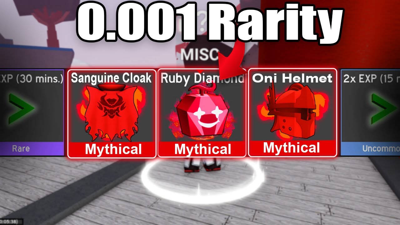 I Roll 100 Red Gacha To Get All Impossible Items In Blox Fruits - YouTube