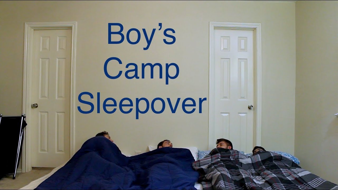 Boy's Camp Sleepover - Improv Comedy - YouTube