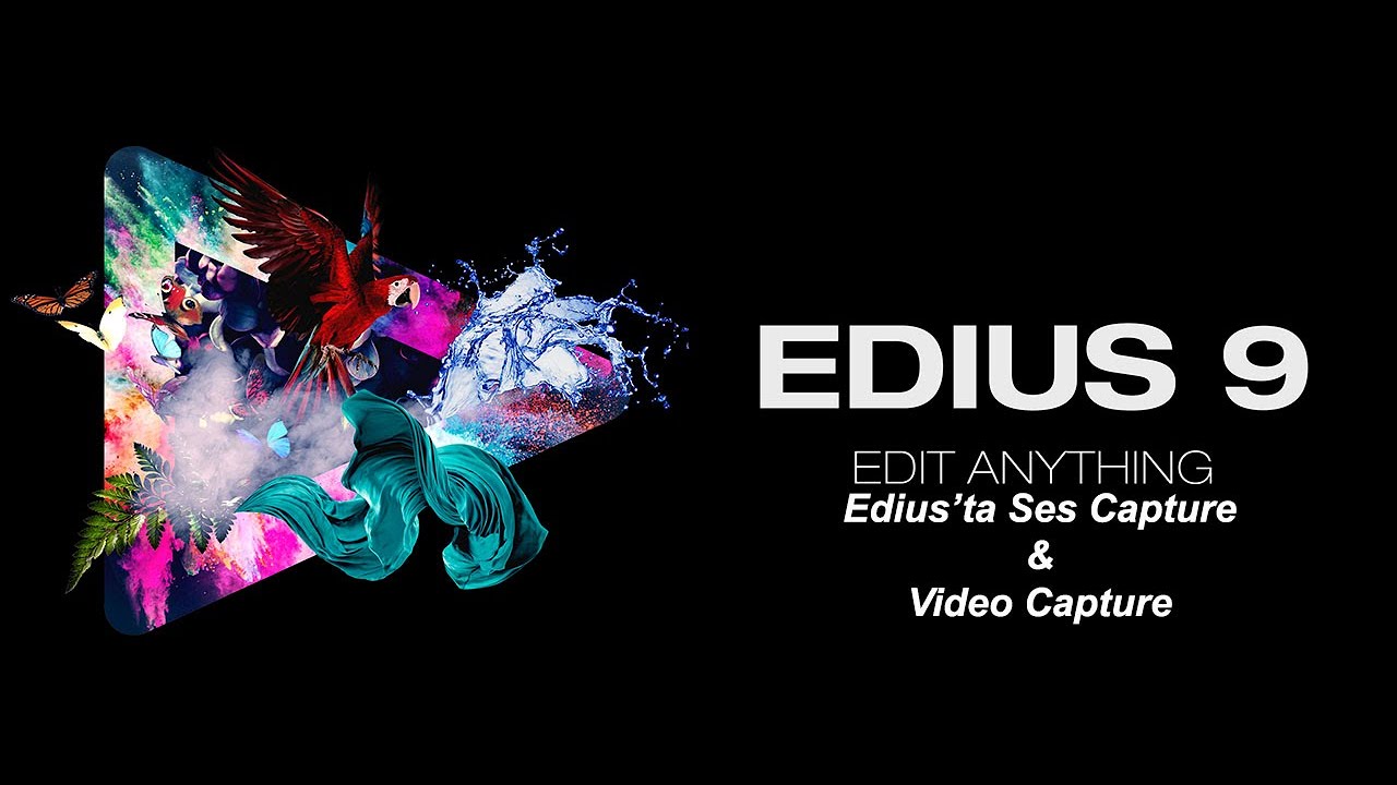 Edius'ta ses capture, video capture yapma Ders9 - YouTube