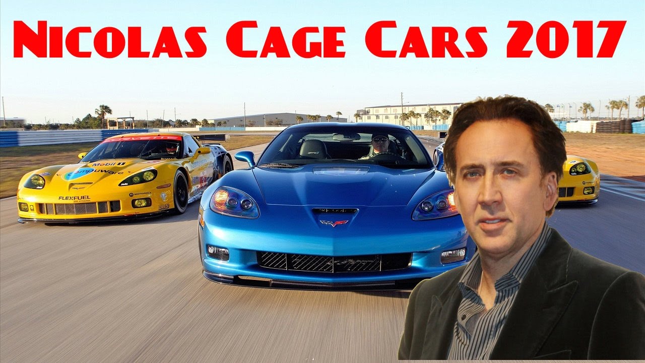 Nicolas Cage cars collection 2017 - YouTube