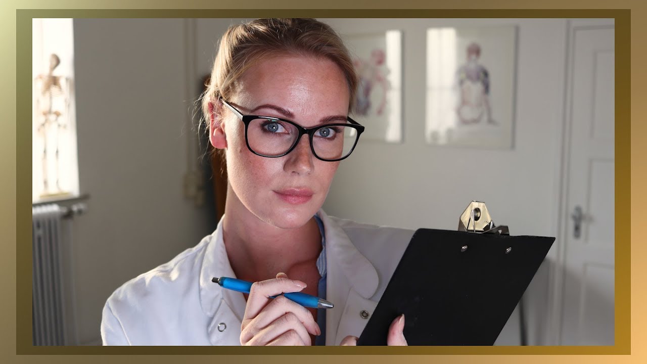 Asmr Relaxing Physical Therapist Role Play Personal Attention Youtube