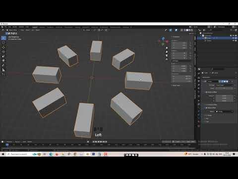 Blender 31 Array Modifier Rotate - YouTube