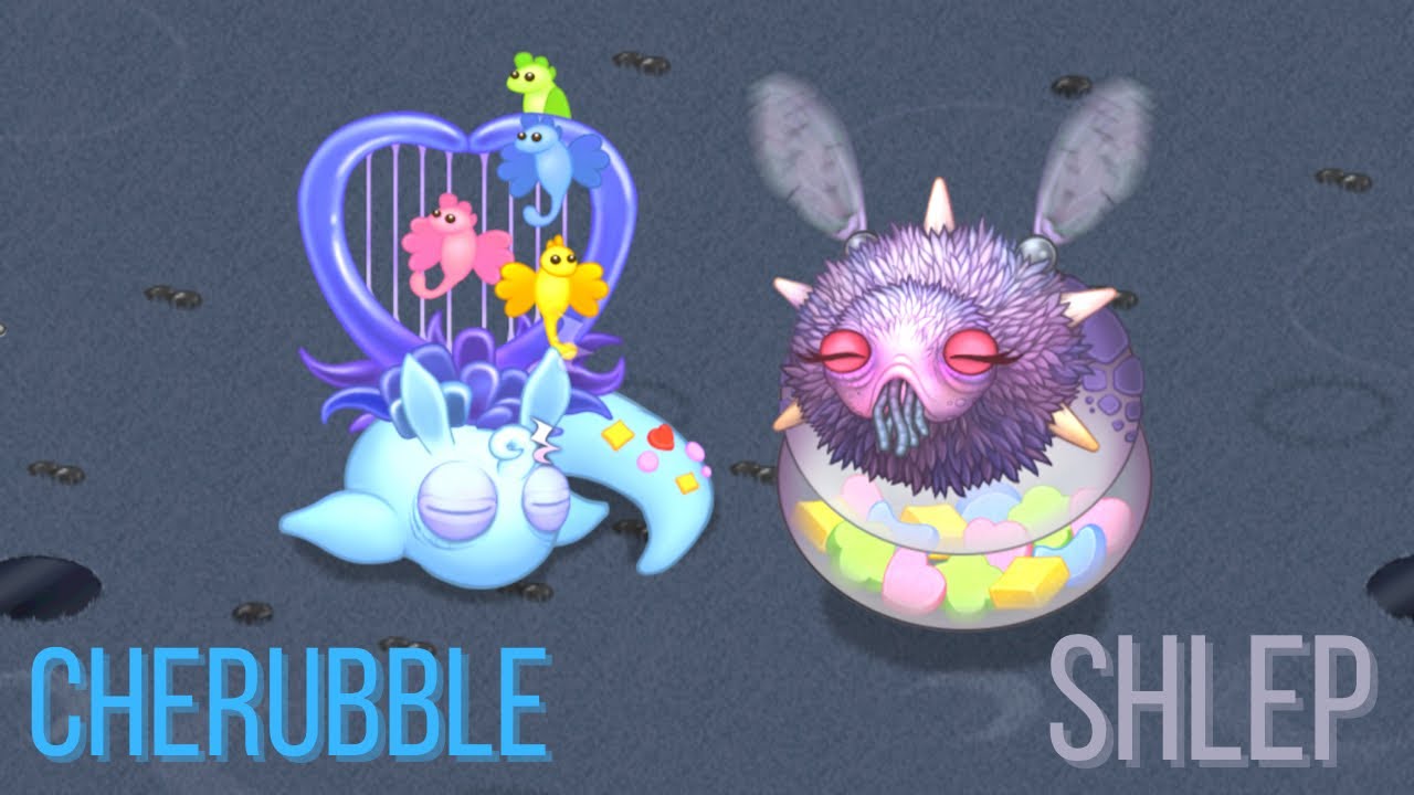 NEW MYTHICALS! SHLEP AND CHERUBBLE - My Singing Monsters Mythical ...