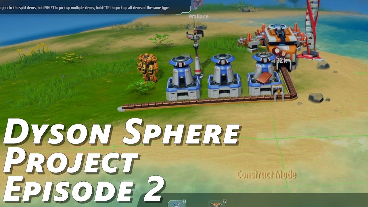 Dyson Sphere Program Co-op 2 | The road to a single cube - YouTube
