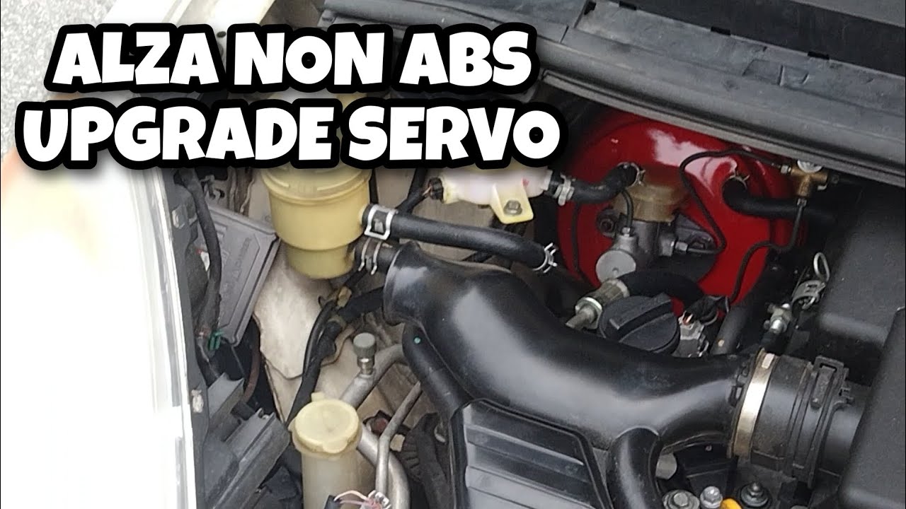 ALZA Non ABS Upgrade Servo Brake Double Layer..mantap oh - YouTube