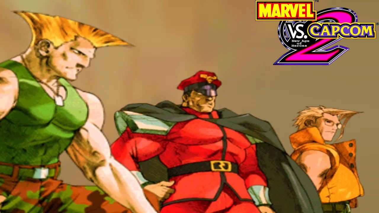 Marvel VS Capcom 2 M.Bison Guile and Charlie Playthrough - YouTube