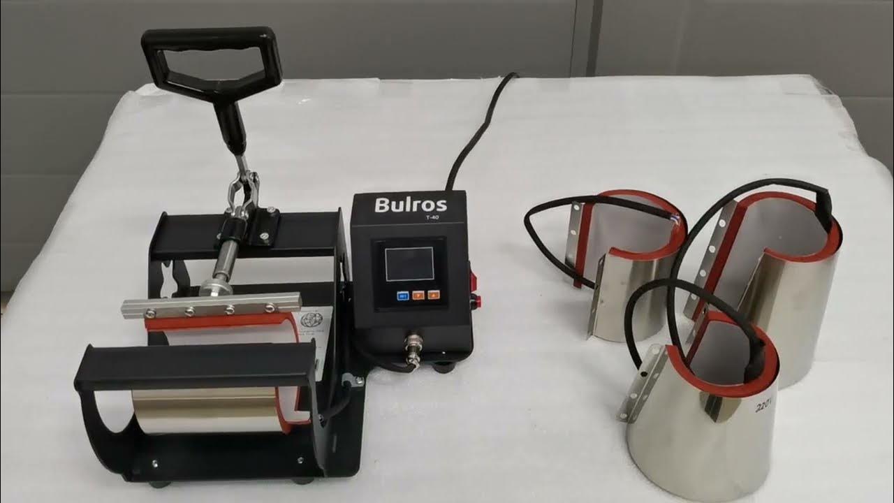 Кружечный термопресс Bulros T-40 - YouTube