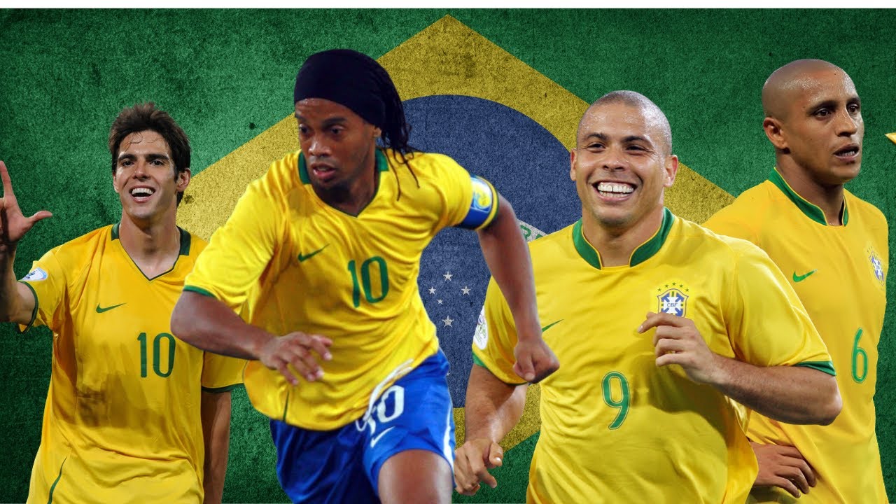 the best generation of the Brazilian selection 2000 - YouTube