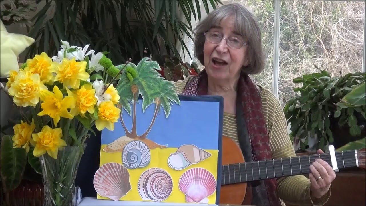 Five little seashells - learn about 'one less' - YouTube