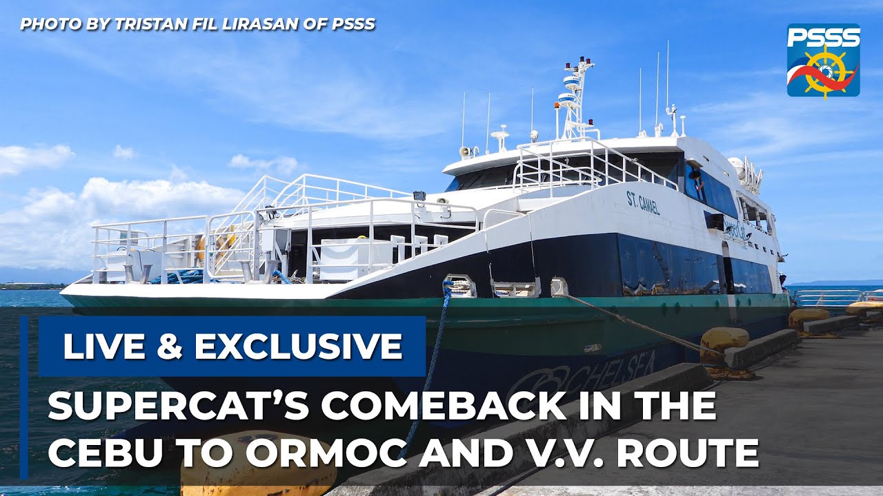 LIVE AND EXCLUSIVE | SuperCat's comeback in the Cebu to Ormoc first ...