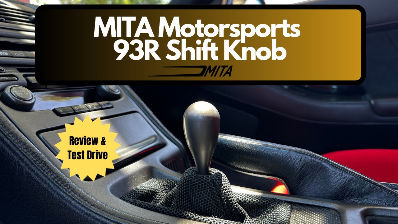 Review! MITA Motorsports 93R NSX-R Shift Knob (Male threaded!) - YouTube