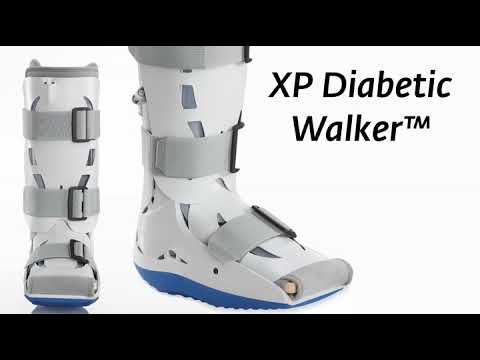 Aircast SP Short Pneumatic Walker - YouTube