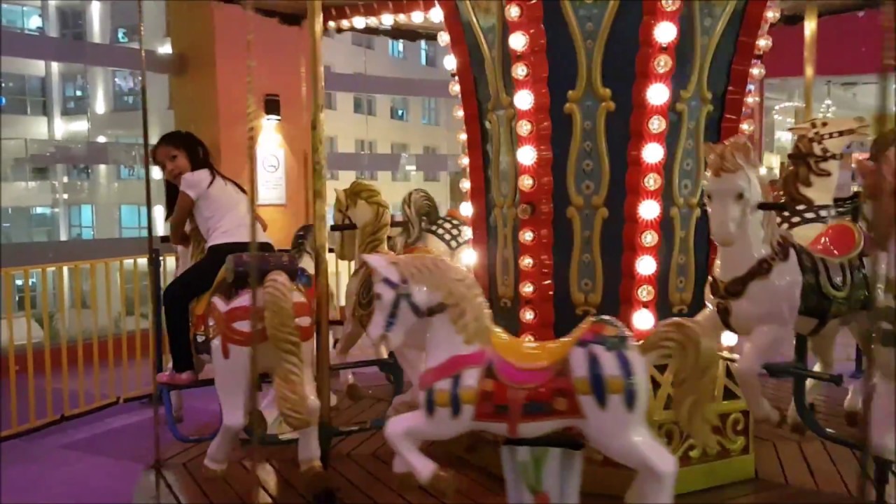 Carousel Ride in Eastwood Mall! - YouTube