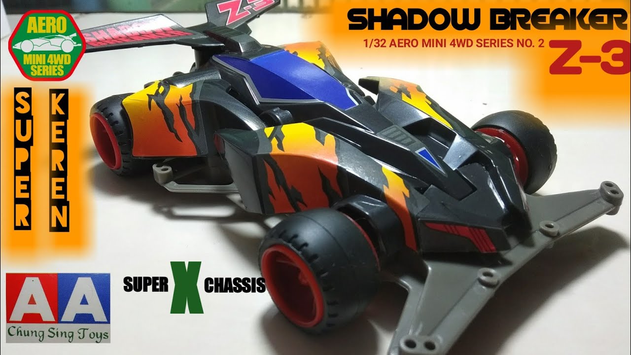 Shadow Breaker Z-3 Rep Tamiya brand AA - YouTube