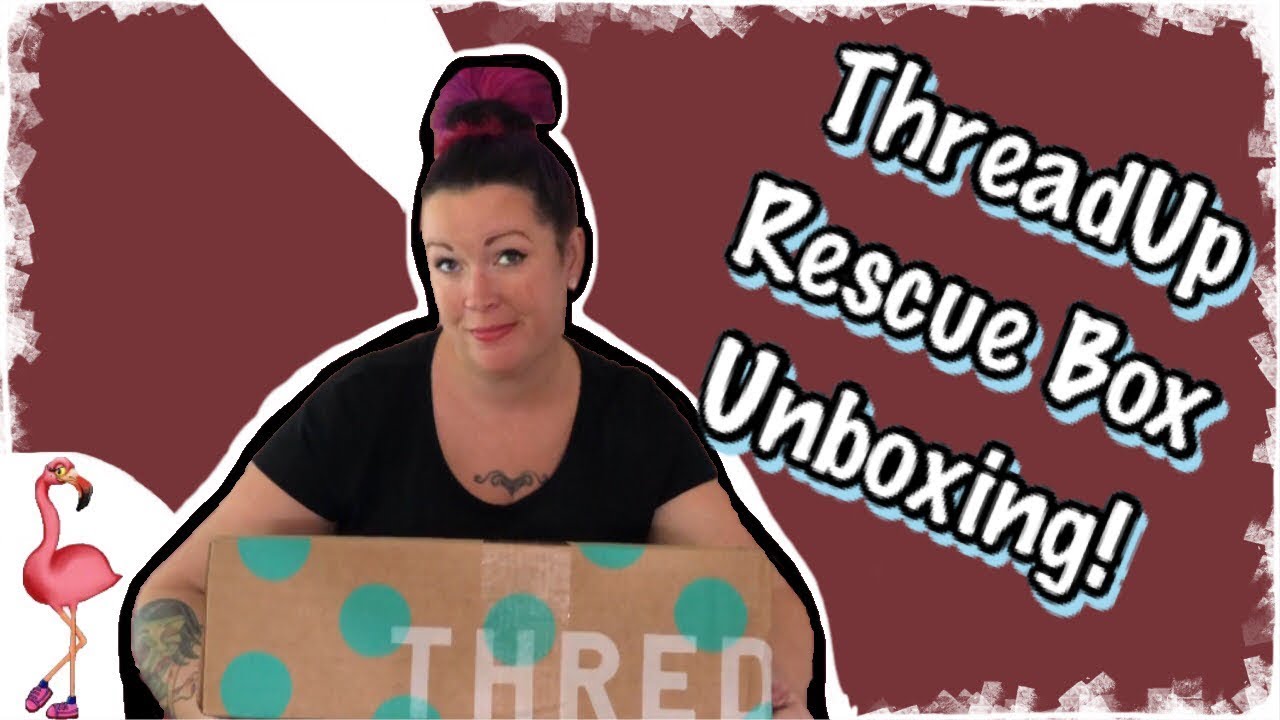 ThreadUp Reject Rescue Box Unboxing 📦for Resale! - YouTube
