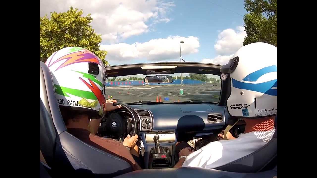 Turner Field Autocross Atlanta Region SCCA run 4 B-Stock/RTR S2000 of ...
