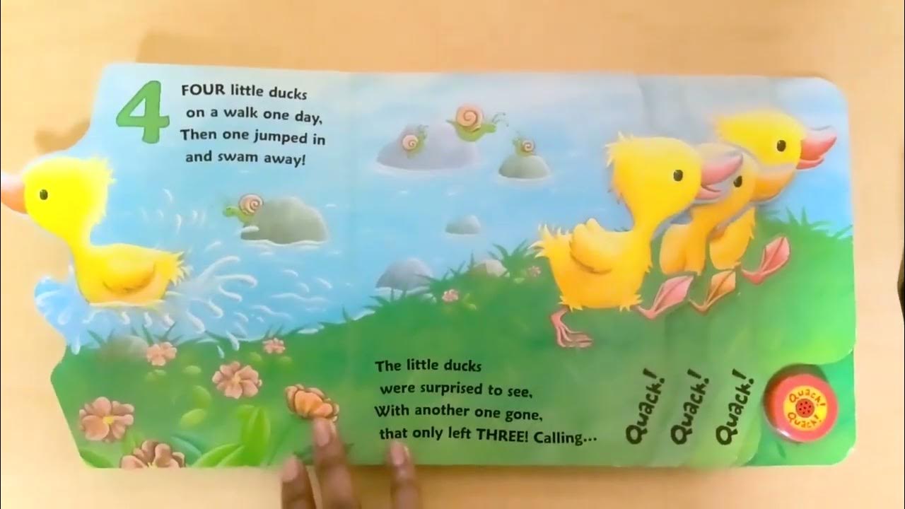 Five Little Ducks Read Aloud - YouTube