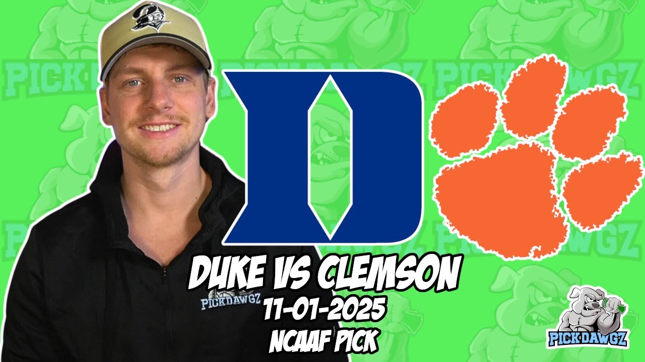 Duke vs Clemson 11/1/25 College Football Picks & Predictions | Week 10 NCAAF