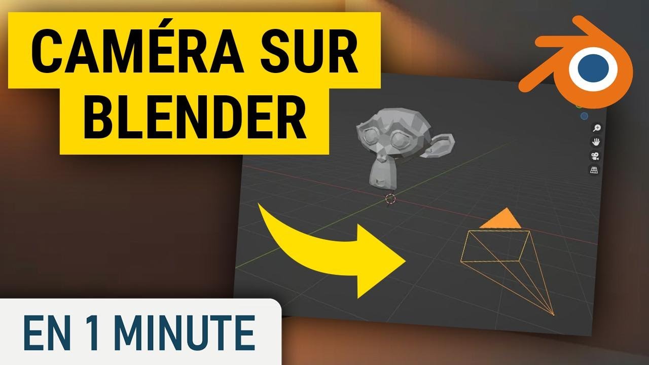 Ajouter et modifier une caméra sur Blender - YouTube