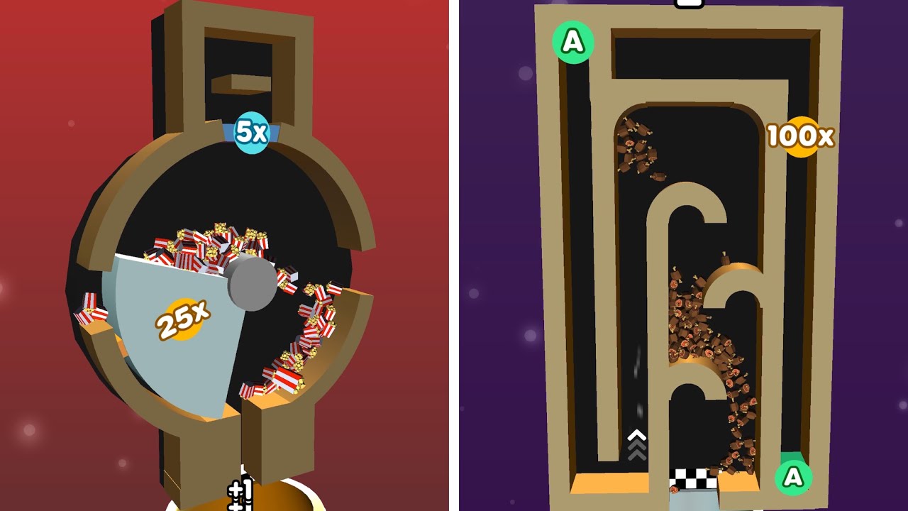 Split Balls 3D - All Levels Gameplay Android, iOS - YouTube