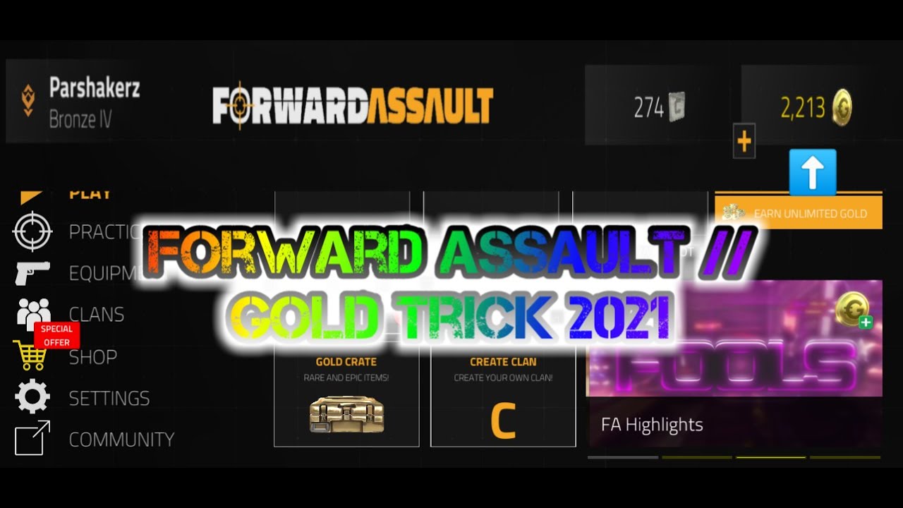 Forward Assault // New Gold Trick 2021 - YouTube