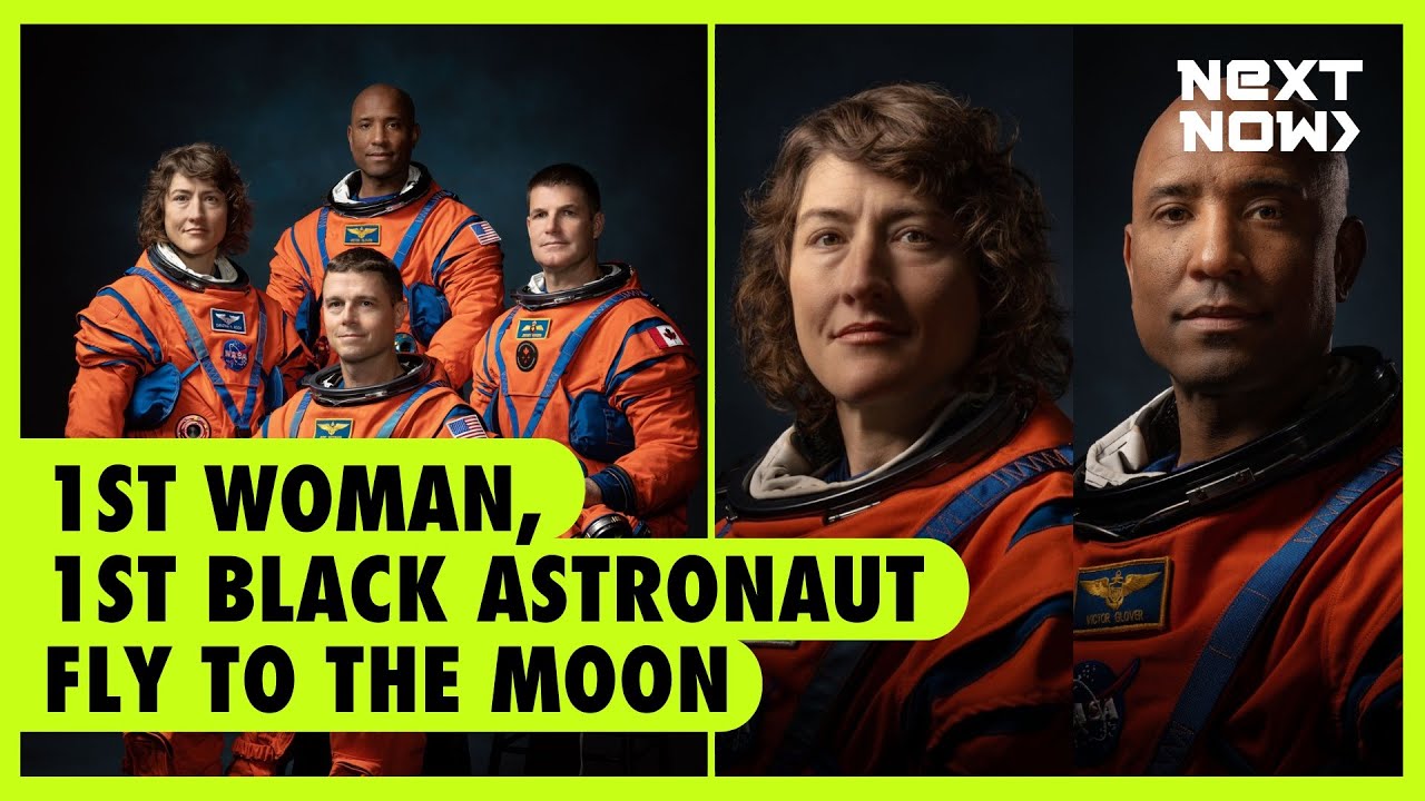 1st woman, 1st Black astronaut fly to the Moon | NEXT NOW - YouTube