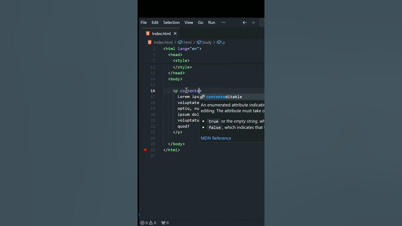 How To Add Text In Html Html Series Prat 22 Codingin17 Html Shorts Youtube