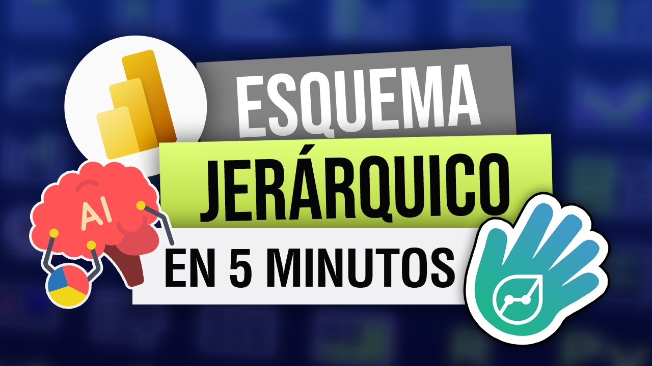 Esquema Jerárquico - Un visual con Inteligencia Artificial en Power BI - YouTube