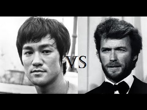 Epic Rap Battles: Bruce Lee vs Clint Eastwood - YouTube